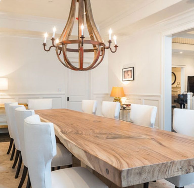 9 ways to style your Live edge Dining Table